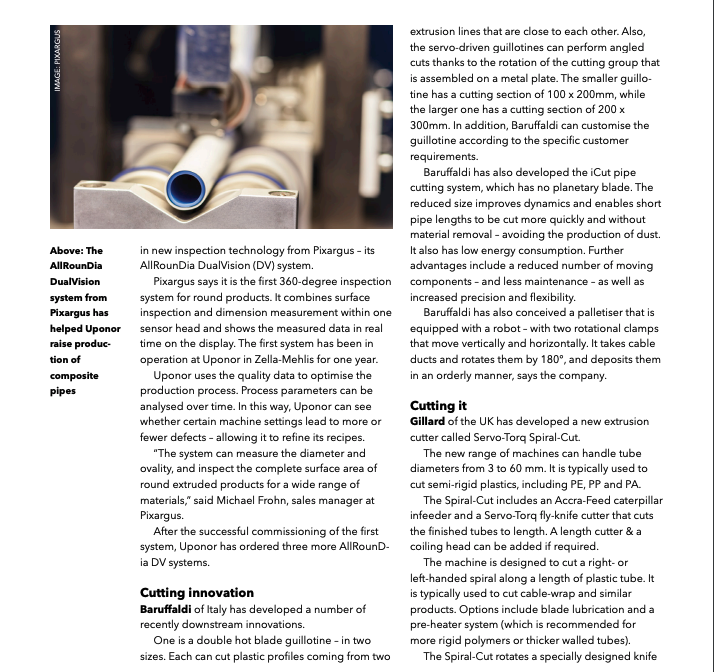 "Handling with Care: Latest in Downstream Equipment" - Editorial with ...