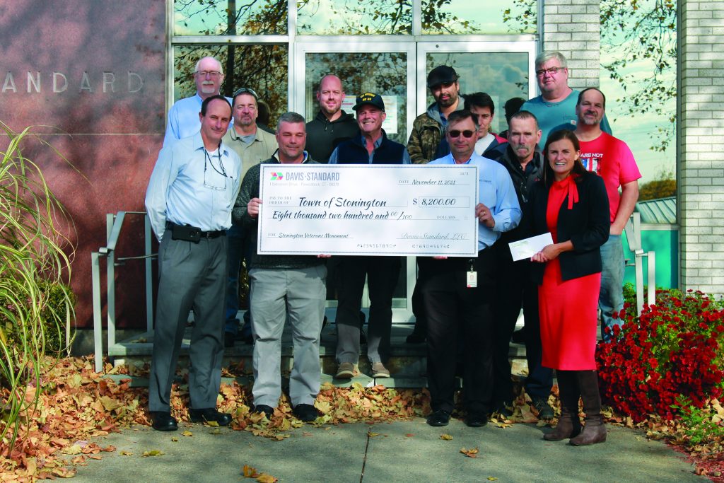 Davis-Standard Honors Veterans by Contributing to Local Monument ...